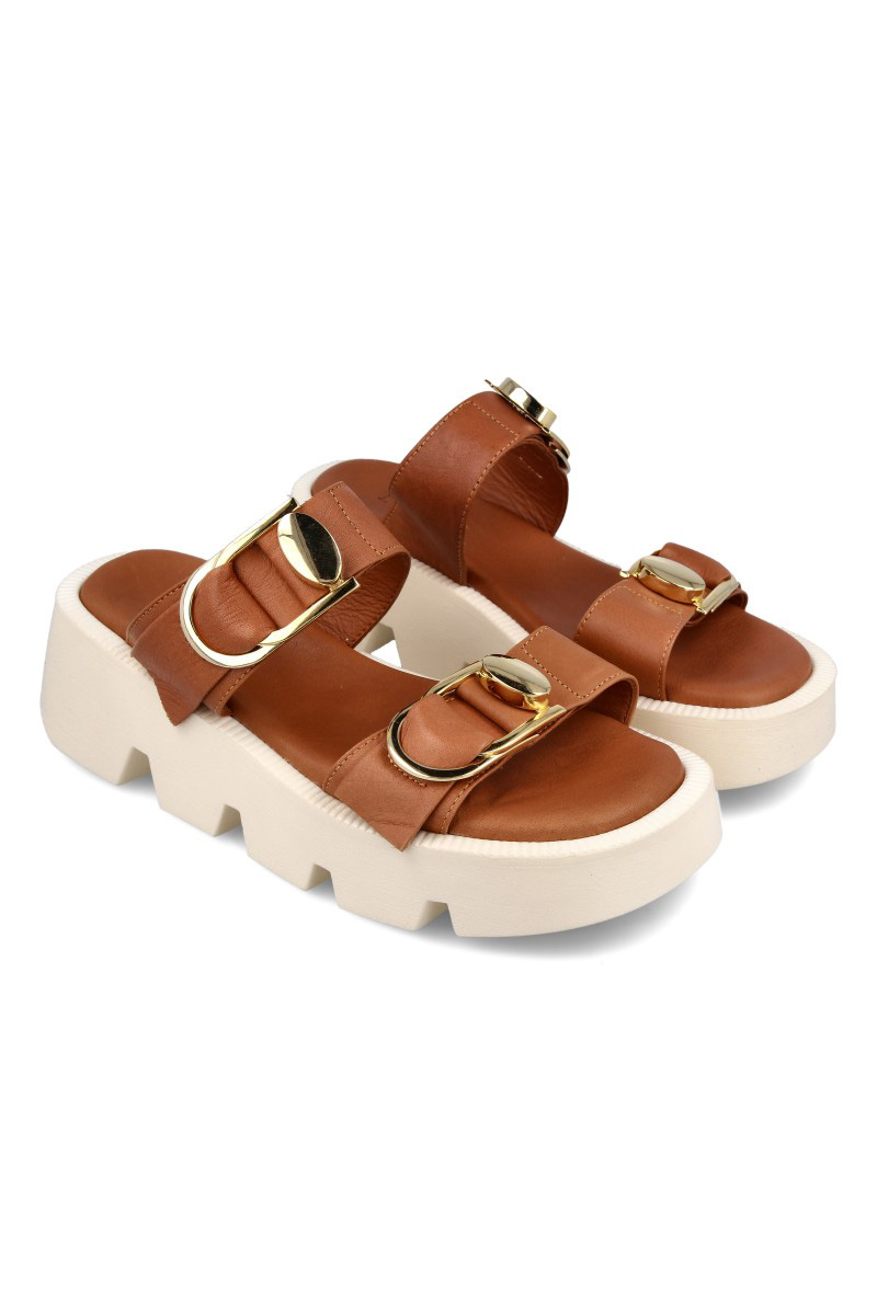 SANDALS - PAPUCE 2314611-PIXY-TAN-NAPA-TAN | CONCEPT & HYPE